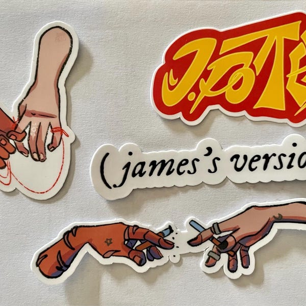 Marauders Era Ship Hand Stickers Wolfstar, Jegulus, Dorlene, Rosekiller ...