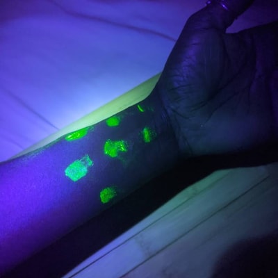 Invisible UV Reactive Body Face Paint WHITE Choose Size - Etsy