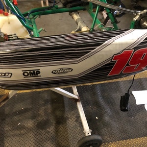 Tony Kart Graphics Kit for a OTK M7 Go Kart | Very Thick Decals - Etsy