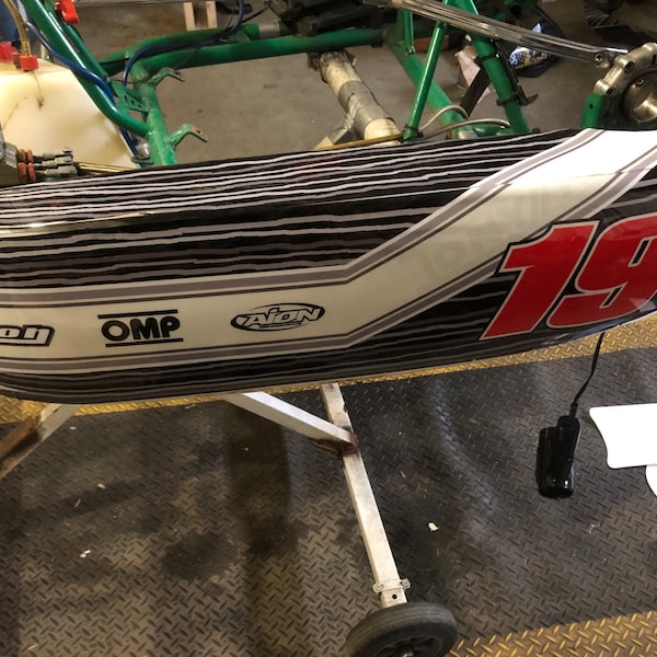 Tony Kart Graphics Kit for a OTK M7 Go Kart | Very Thick Decals - Etsy