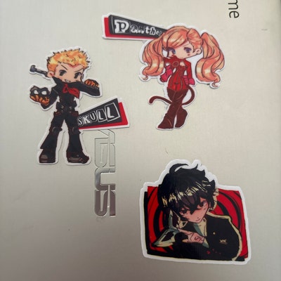 Persona Acrylic Charms Makoto, Kotone, Yu, Ren/joker Keychain ...