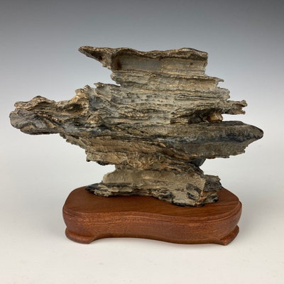 Suiseki Natural Gobi Stone Mountain - Etsy