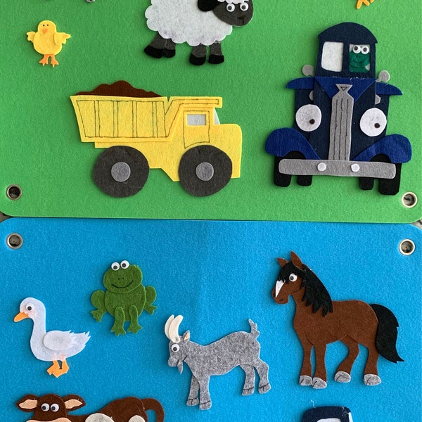 My Little Truck Felt Story Pattern - PDF PATTERN ONLY - Instant ...