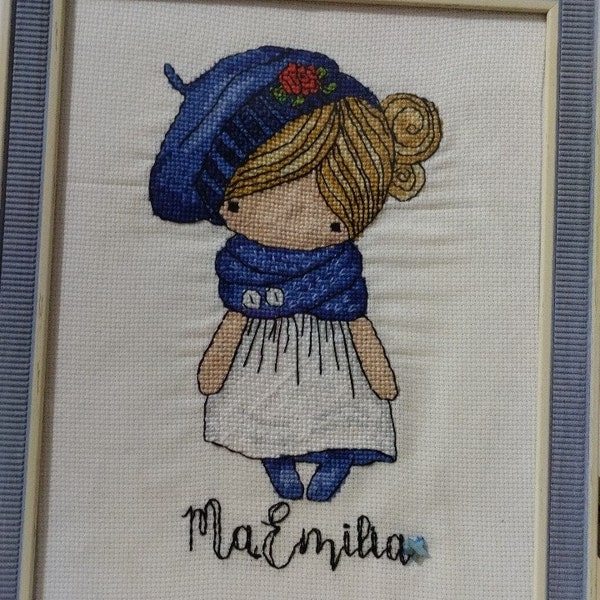 Rabbit and Presents, DMC Cross Stitch Chart Needlepoint Pattern ...