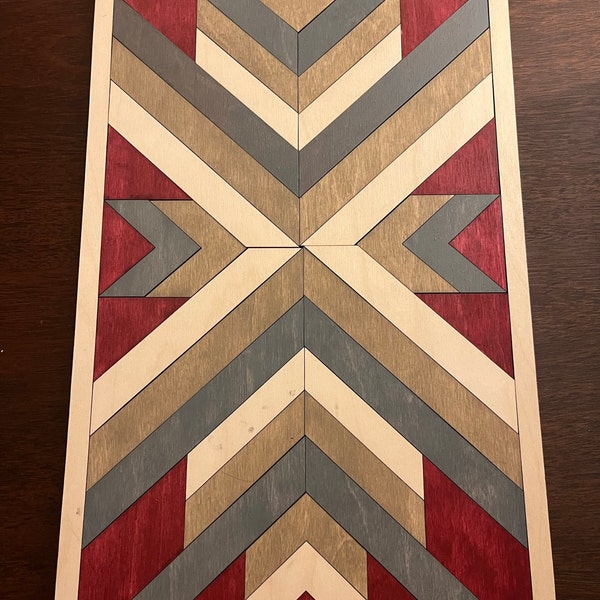 Round Wood Quilt Block Kit – Unfinished - DIY – Home Décor – Paint ...