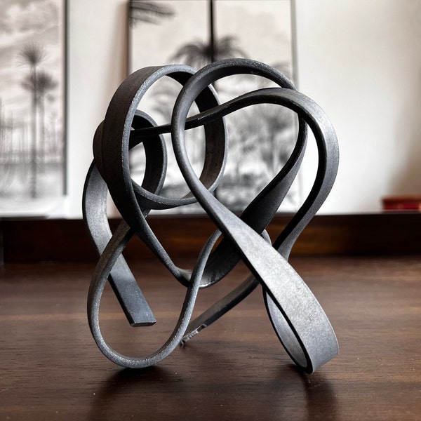 Steel Sculpture Tangled Spire - Etsy