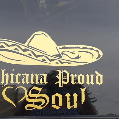 Pachuco Cholo Chola Mexican Chicano Latino Hispanic Decal Decals ...