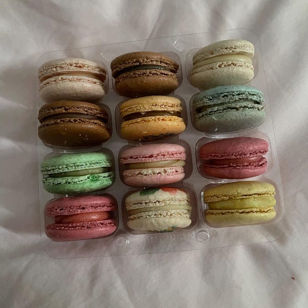 Izzy French Macarons - Surprise Me Flavors- Assorted Standard Packaging ...