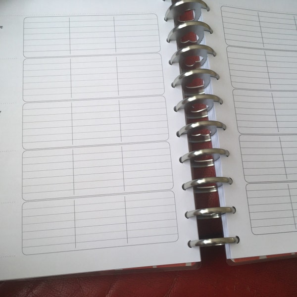 Teacher Happy Planner Big Printable Insert, Teacher Weekly Plan Insert ...