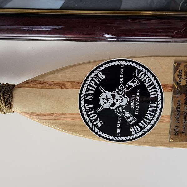 MARINE WRAPPED PADDLE 36" (woodland) - Etsy