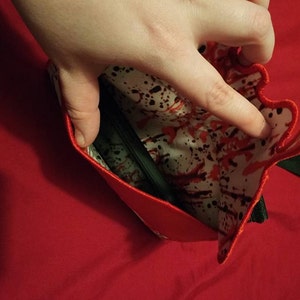 Vampire Fangs Crossbody Bag. Clutch Purse - Etsy