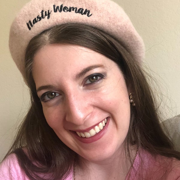 Custom Embroidered Wool Berets - Etsy