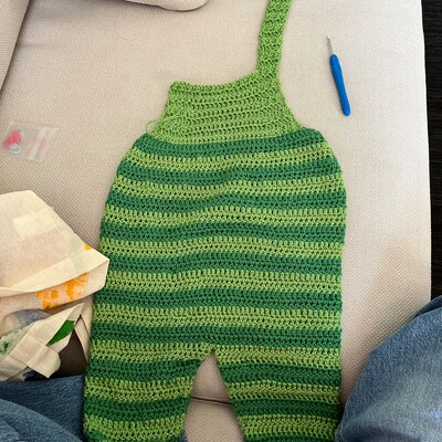 Crochet Pattern Baby Overalls Newborn to 24 Months - Etsy
