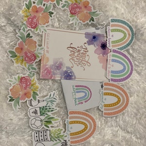 Complete Set of 12 Vinyl Sticker 3 | Etsy