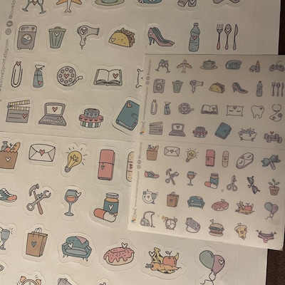 Planner Girl Diet / Lose Weight Printable Planner Stickers, Erin ...