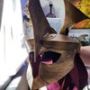 Samurai Daimyo Helmet Cosplay Mask Costume - Etsy