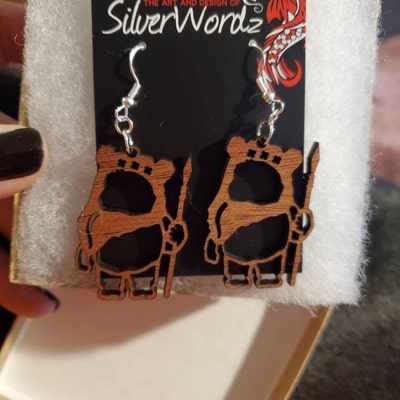 Star Wars Ewok Earrings - Etsy