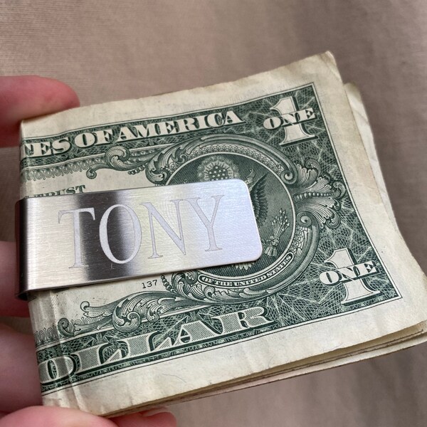 Personalized Money Clip, Custom Money Clip Engraved Money Clip ...
