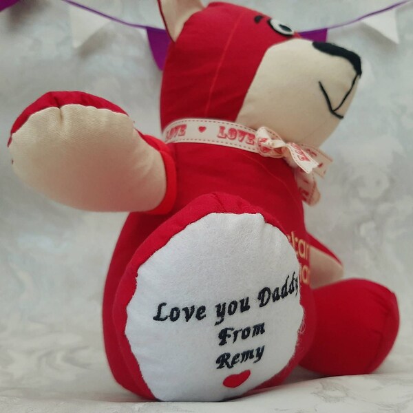 Memory Bear Patch, Memory Bear Foot Pad - Etsy