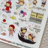 Korea Momoi Cute Little Girl Stickers Set - Deco Sticker - DIY Diary ...