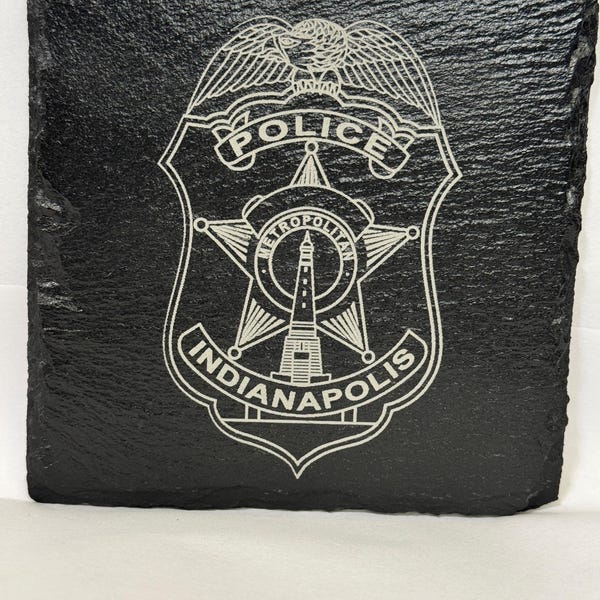 Indianapolis Police Badge, Logo, Seal, Custom, Vector, Law Enforcement ...