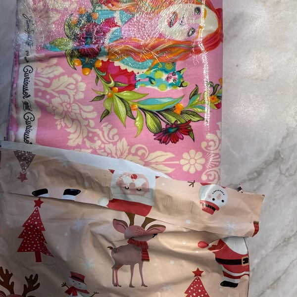 Loralie Designs Kitty Kitty Christmas Panel Fabric 1 Panel - Etsy