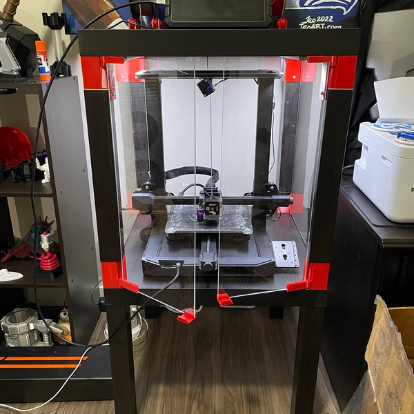 3D Printer Enclosure for Ikea Lack Tables: Works With FDM Printers ...