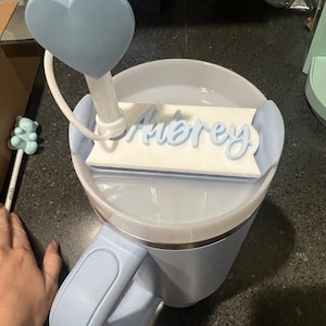 Stanley Name Plate Scalloped Stanley Cup Accessories Personalized ...