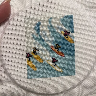 Hawaii Mini Cross Stitch, PDF Pattern, Travel Cross Stitch Pattern ...