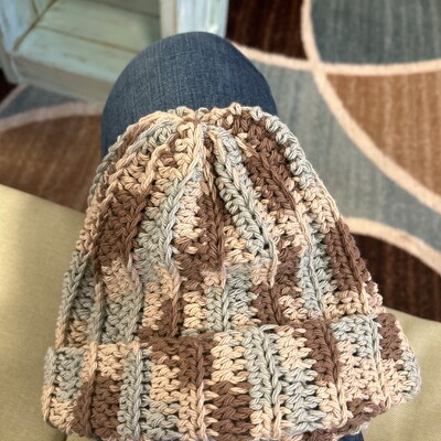 Easy Crochet Pattern-Crochet Hat Ribbed Wonder Hat Pattern - Etsy México