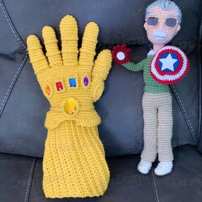 Infinity Gauntlet PDF Crochet Pattern Instant Download Inspired by ...