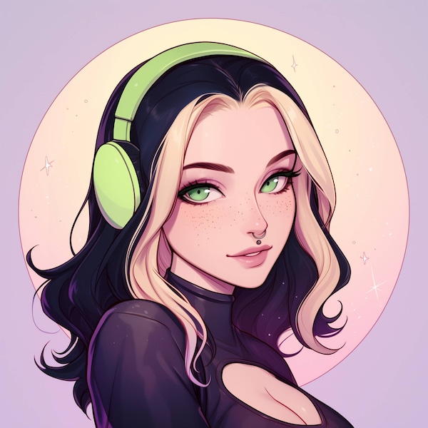 Premade Icon for Twitch Streamers and Social Media Beautiful ...