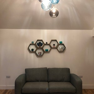 Honeycomb Shelf Copper Copper Shelf Behive Shelf Hexagon | Etsy