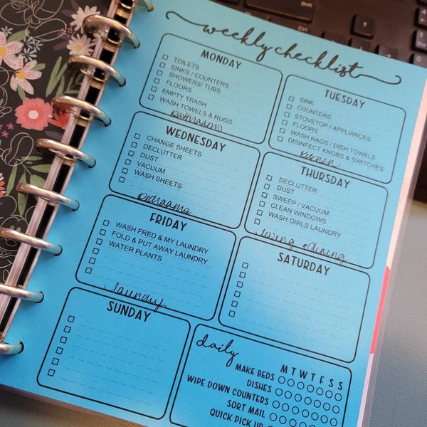 PRINTABLE - CLASSIC Happy Planner Reading Log | Happy Planner Insert ...