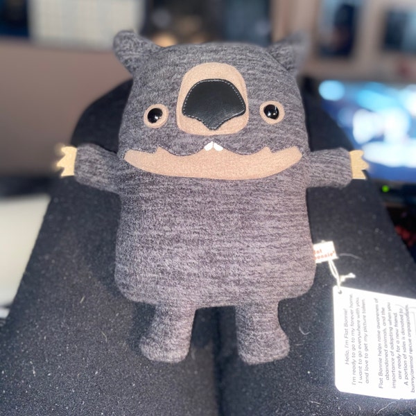 Wombat Stuffed Animal, Handmade Plush Soft Toy Doll, Cute Wombat ...