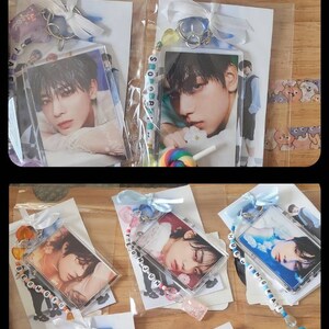 Enhypen Inspired Double Sided Bias Keychains, Happy Birthday Keychains ...