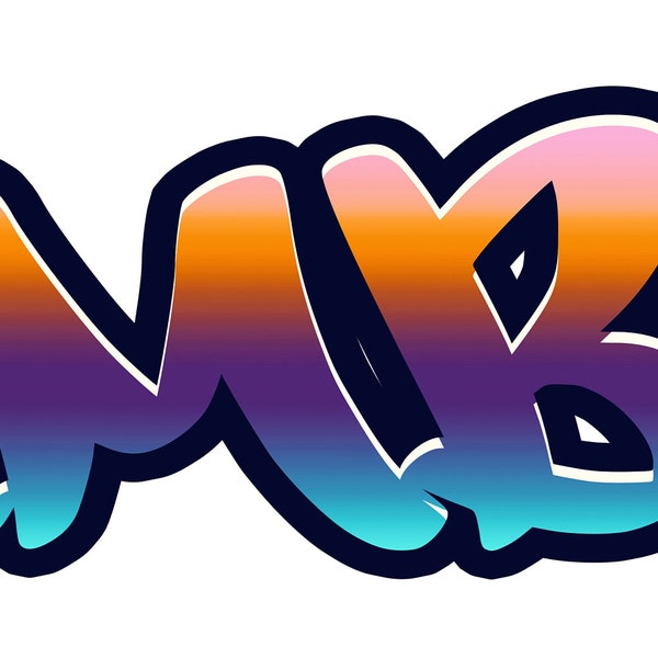Digital File Custom Graffiti Name Text, Custom Graffiti Digital Product ...