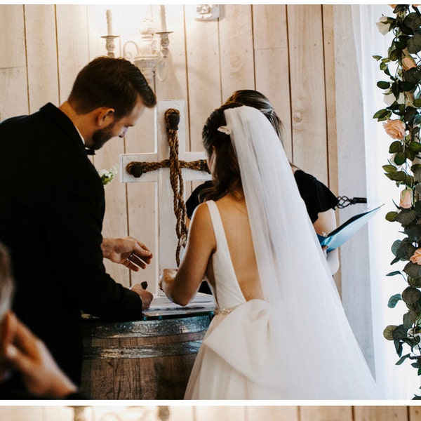 Wedding Braid Cross - Cord of Three Strands, God's Knot, Braid for ...