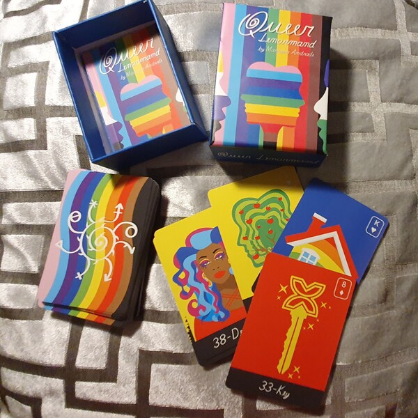 Queer Lenormand Deck, Modern Design, LGBTQIA+, With Diversity of Race ...