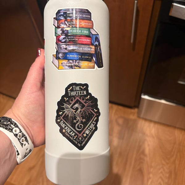 TOG Book Stack Sticker, Throne of Glass Series - Etsy