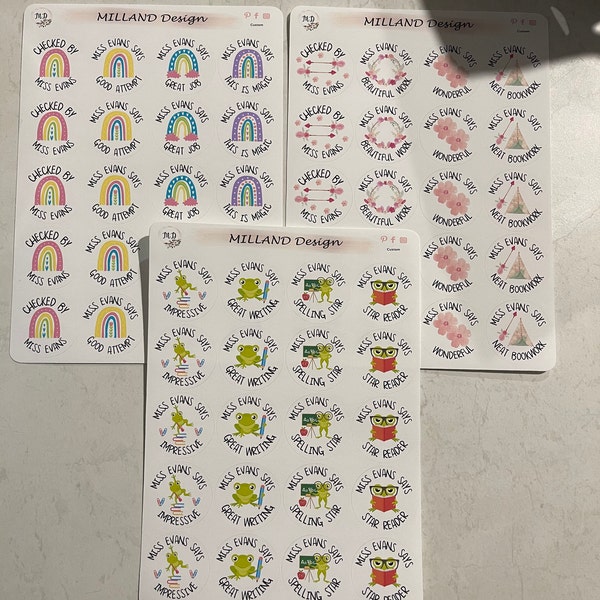 Mixed Digital Merit and Reward Pack 1 - Etsy