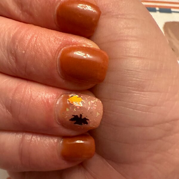 HELLO Autumn-glitter Dip Powder, Fall Nail Dip, Dip Powder, Dip Powder ...