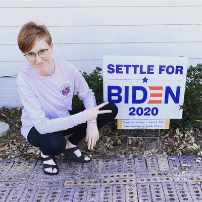 Ohio Vote Yes on Issue 1 Vertical Sign for Womens Reproductive Rights ...