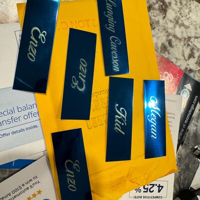 Name Tags for Work Business Name Badges With Logo Magnetic Name Tags ...