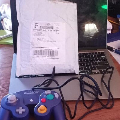 Authentic Official Nintendo Gamecube Controller Indigo Tight Stick ...