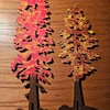 Decorative Freestanding Wood Trees in Various Sizes - Hand-painted ...