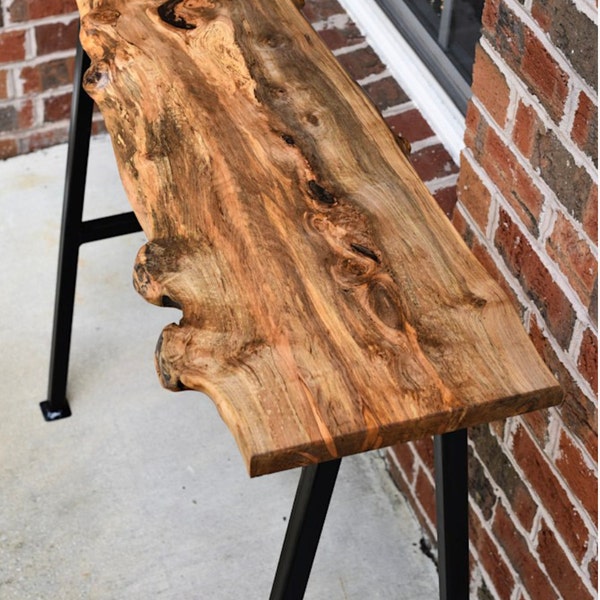 AMBROSIA MAPLE Slabs (live Edge) 2 Slabs (river Table Set) Thick Slabs ...