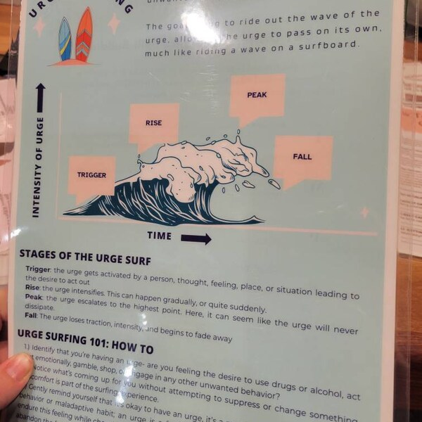 DBT Grounding Exercise Using Your Senses - Etsy