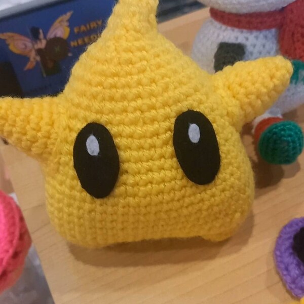 CROCHET PATTERN Luma Super Mario Galaxy PDF File English, French - Etsy