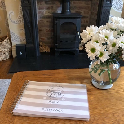 Personalised Holiday Home Guest Book, Holiday Home Visitor Book ...
